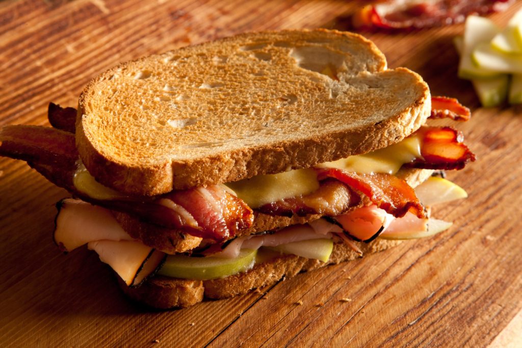 Toasted Bacon & Cheese Sandwich - Connor's Bakery - Hinckley ...